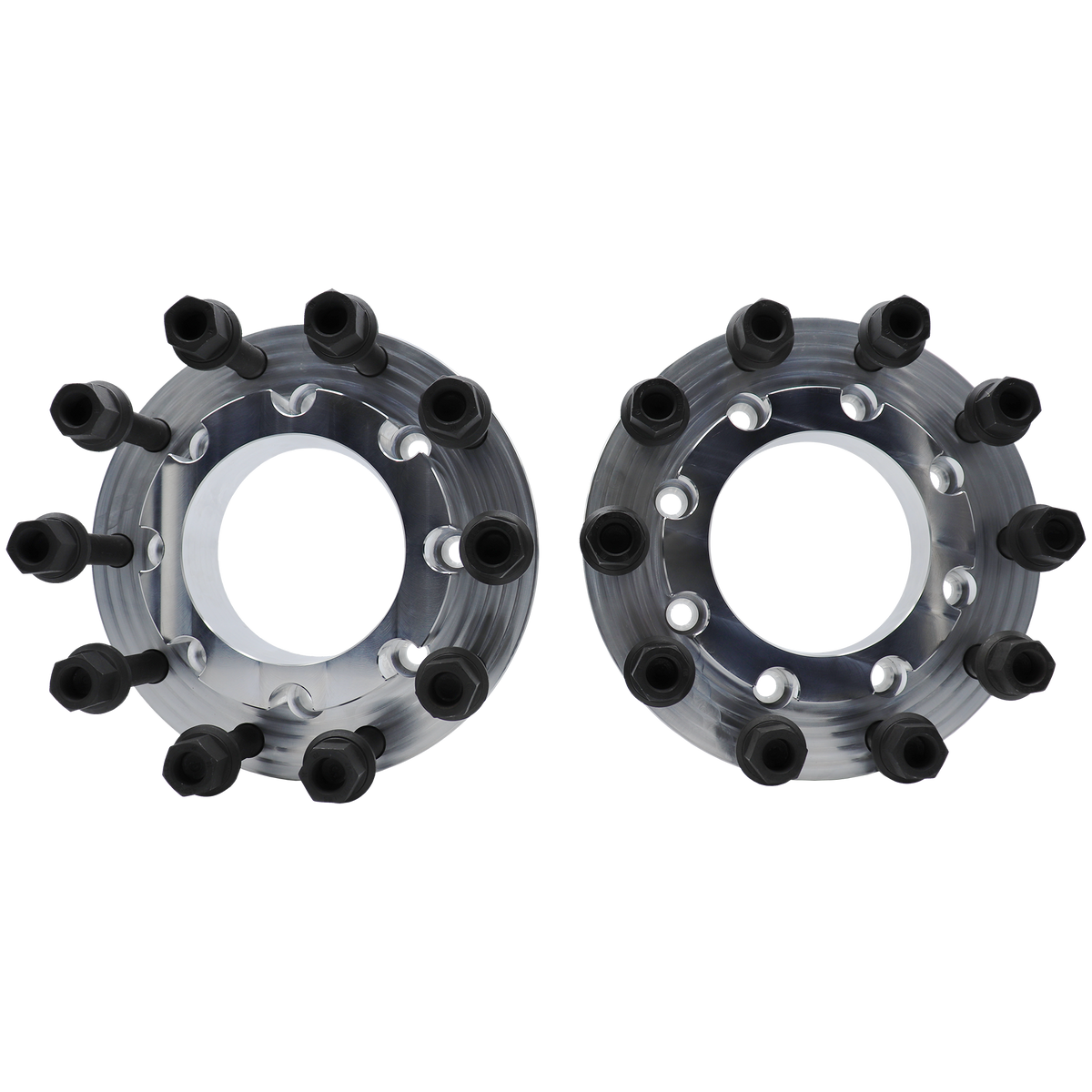 8-to-10 Lug Billet Aluminum Dually Wheel Adapters — Dually Wheels Canada