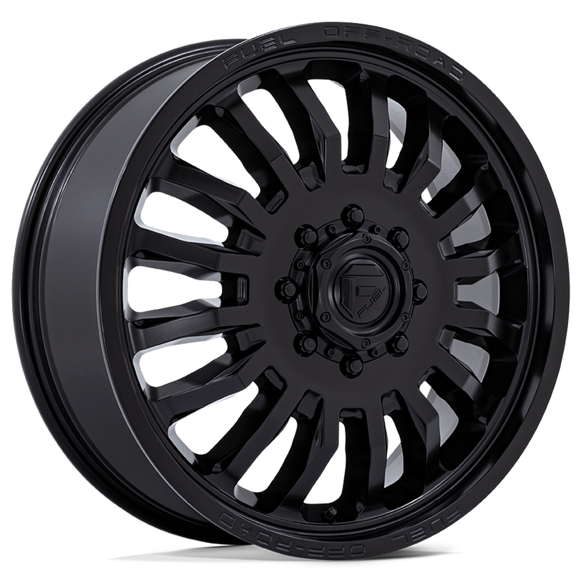 22" Fuel ARC D867 Blackout Dually Wheels — Dually Wheels Canada