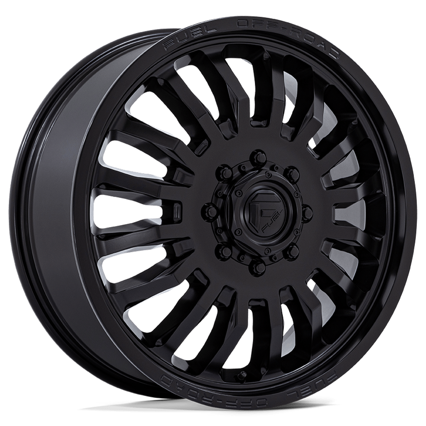 20" Fuel ARC D867 Blackout Dually Wheels — Dually Wheels Canada