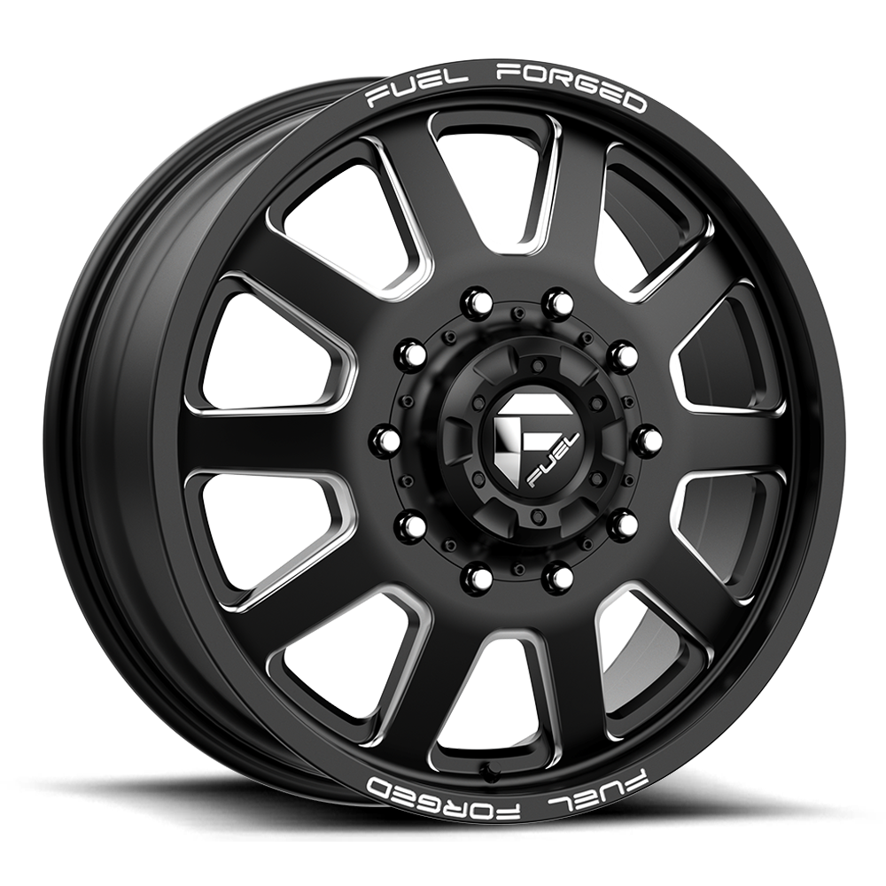 22" Fuel Forged 10 Lug FF09 Dually Wheels — Dually Wheels Canada