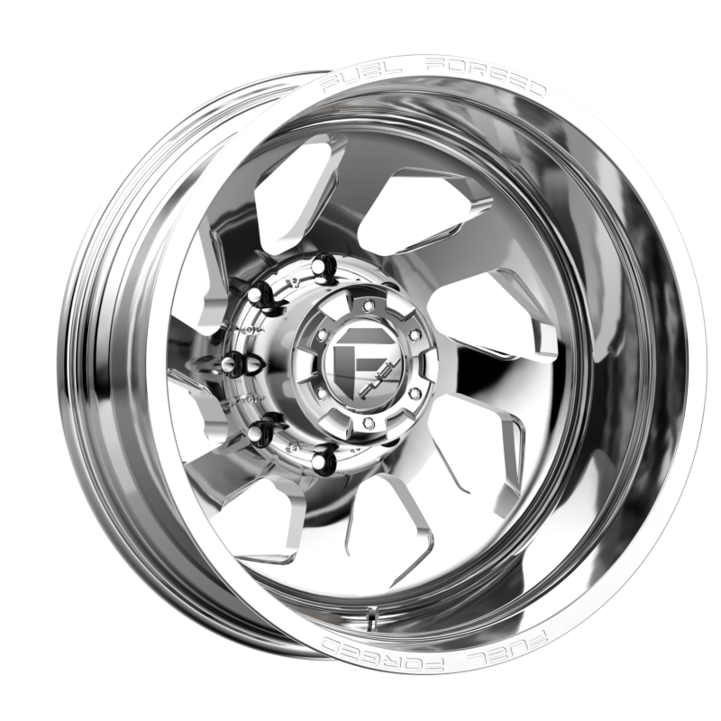 20" Fuel Forged FF39 Directional Dually Wheels Polished — Dually Wheels ...