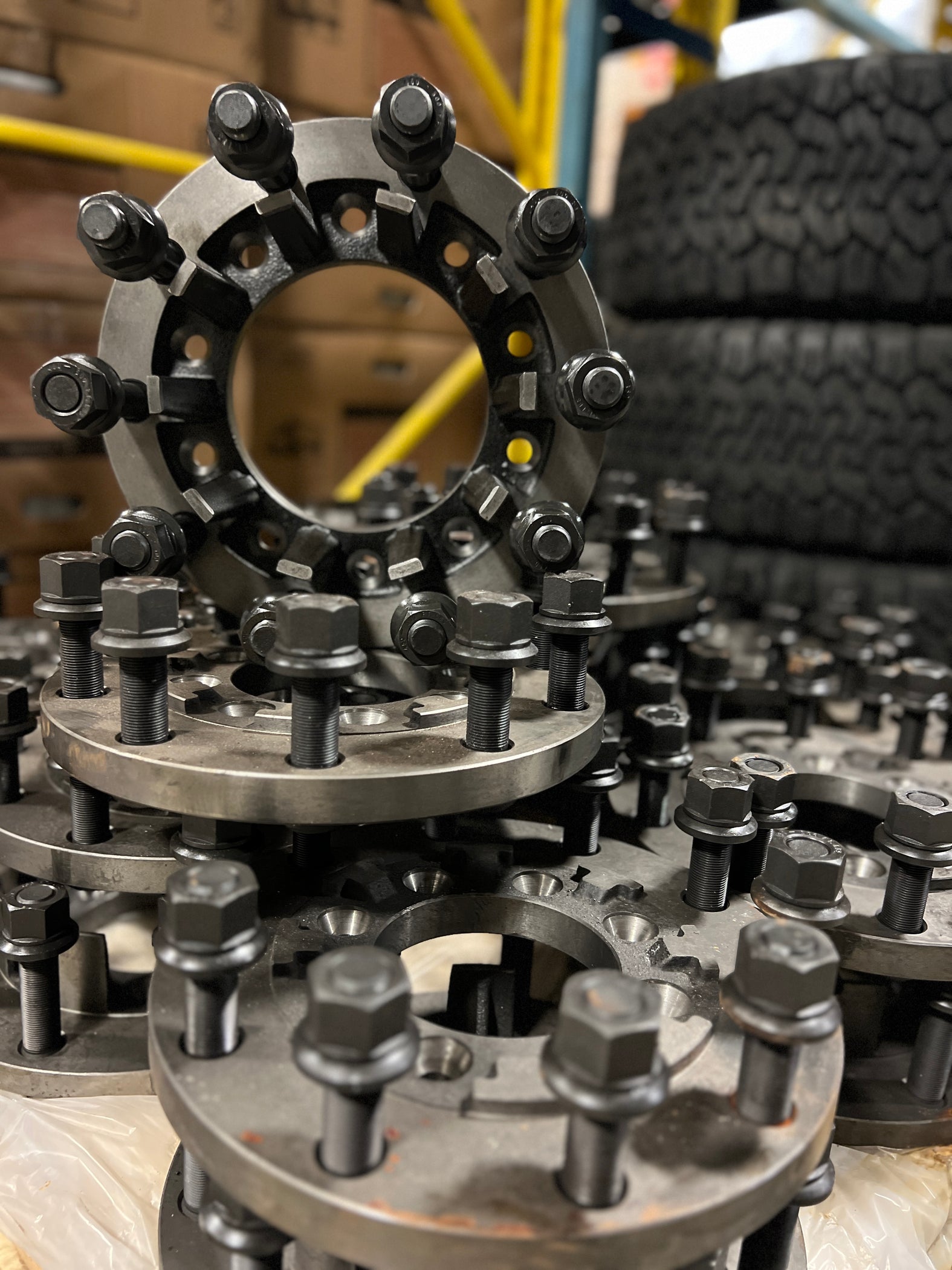 10-to-10 Lug Steel Dually Wheel Adapters — Dually Wheels Canada