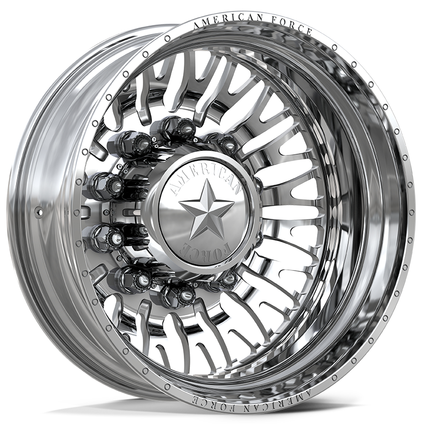 American Force Business 22x8.25 Gloss Black Dually Wheels – Multi-Bolt ...