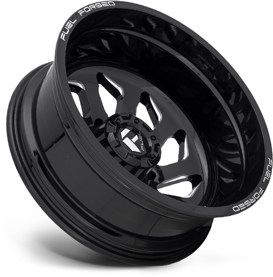 22" Fuel Forged FF39 Directional Dually Wheels — Dually Wheels Canada