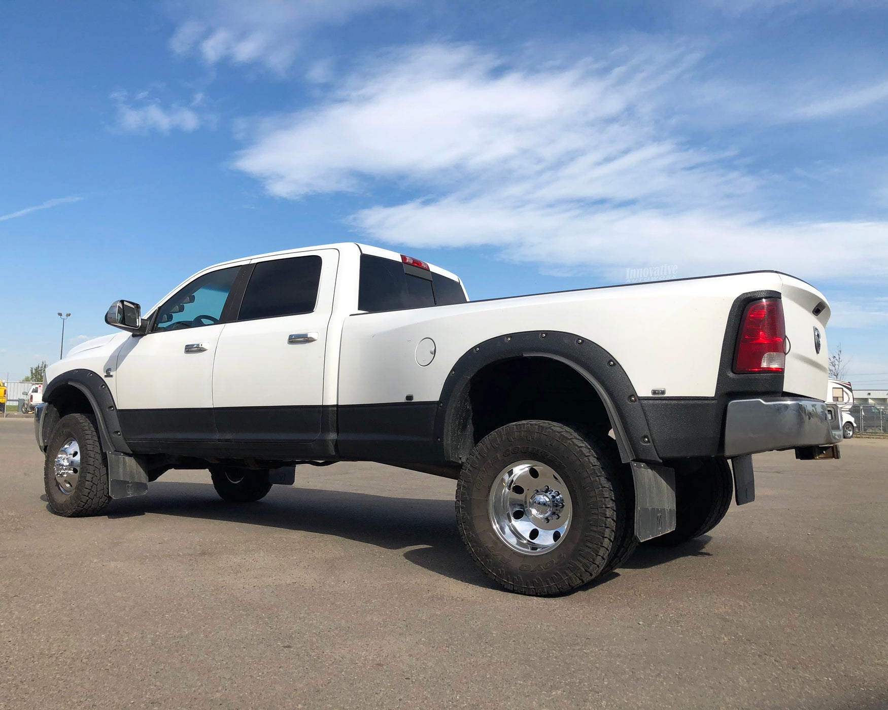 17" Ion 167 Polished Dually Wheels - Sleek & Durable Truck Rims ...