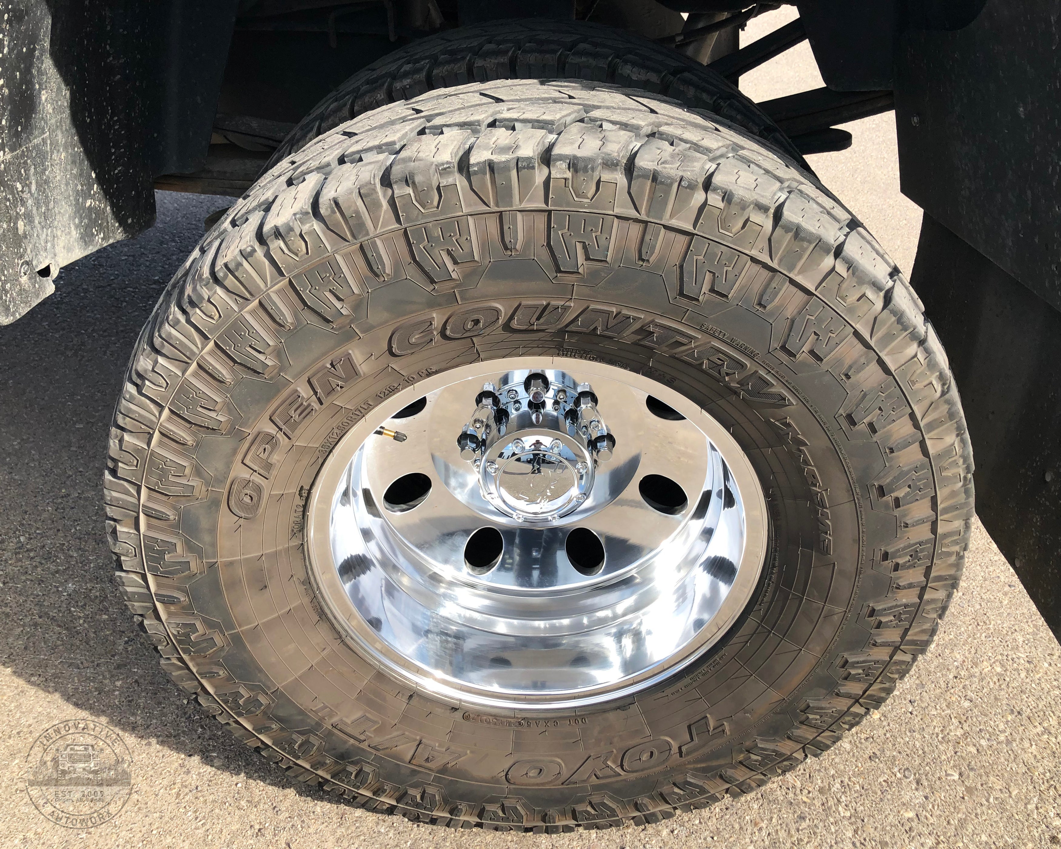17" Ion 167 Polished Dually Wheels - Sleek & Durable Truck Rims ...