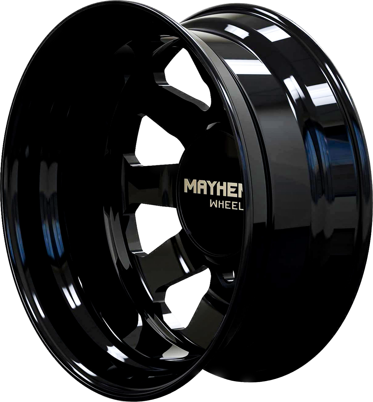 22" 8181 10x285 Mayhem Challenger Dually Wheels — Dually Wheels Canada