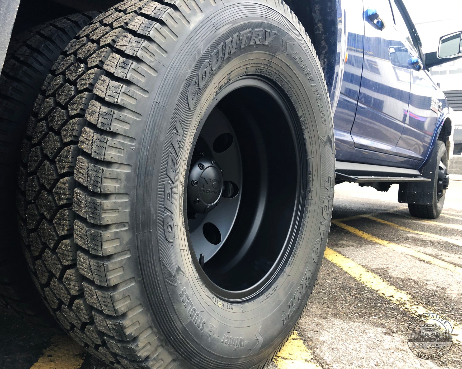 17" Ion 167 Matte Black Dually Wheels - Bold Style for Dually Trucks ...