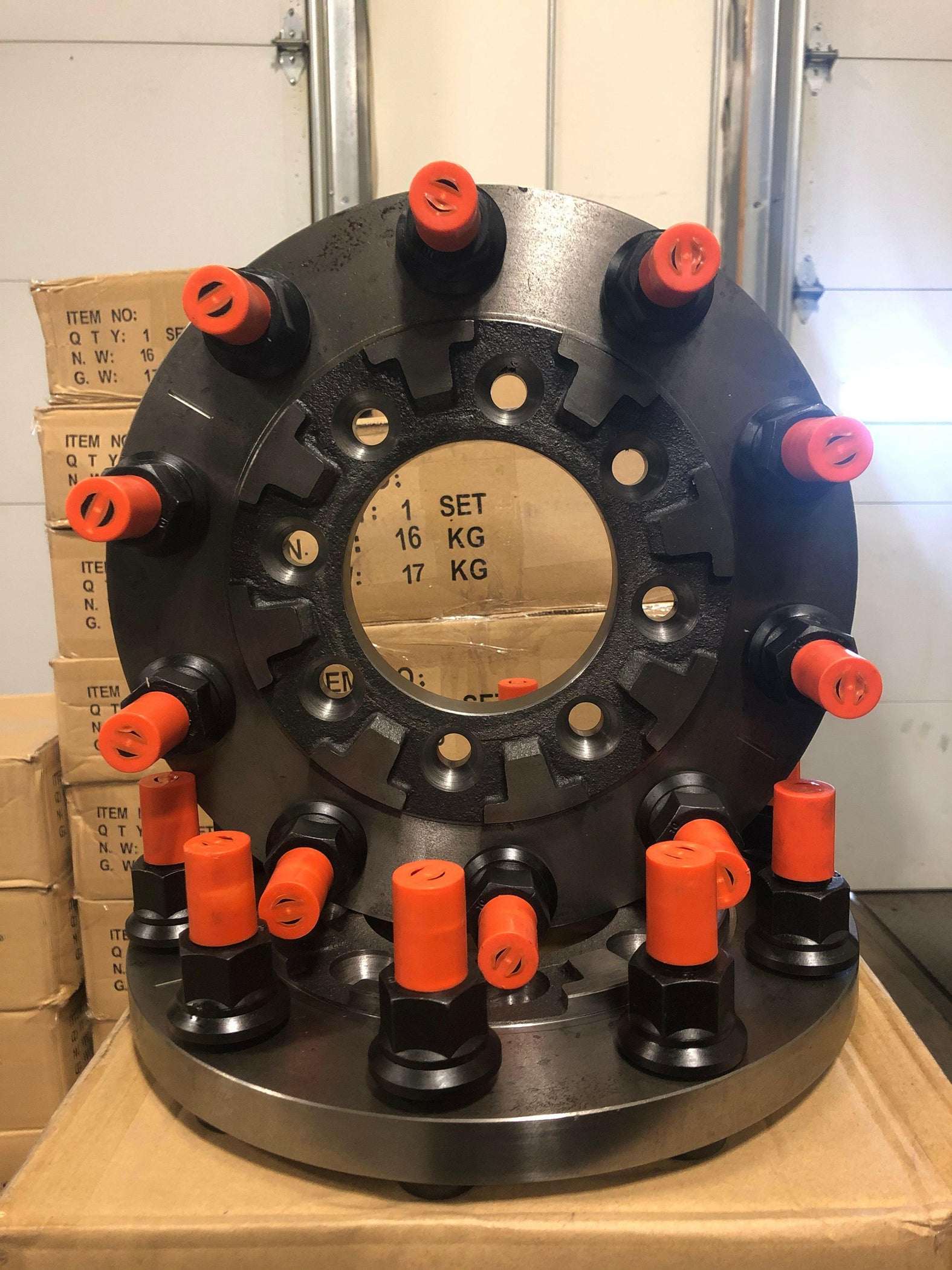 8-to-10 Lug Steel Dually Wheel Adapters — Dually Wheels Canada