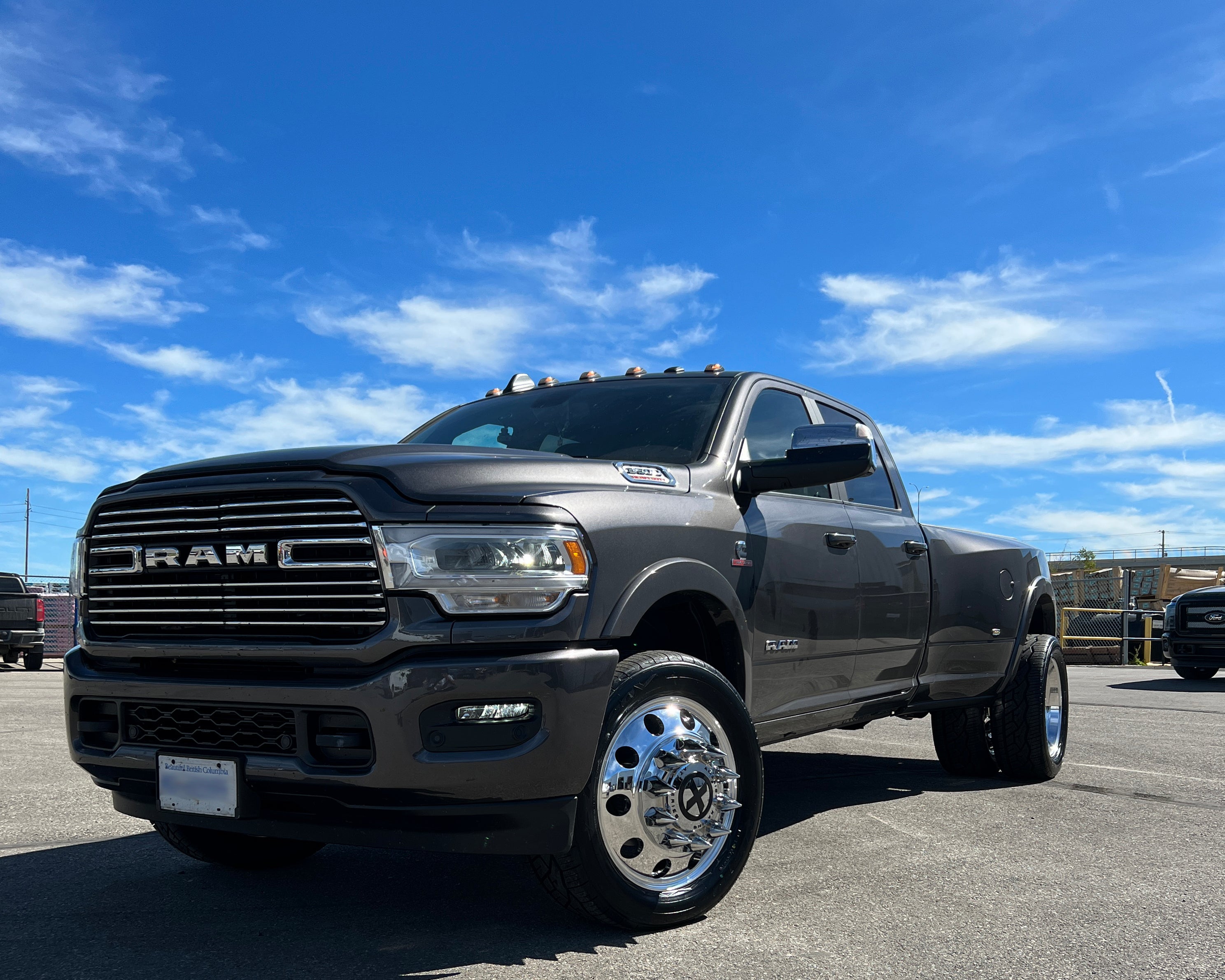 22"/22.5" ATX AO200 Polished Dually Wheels — Dually Wheels Canada