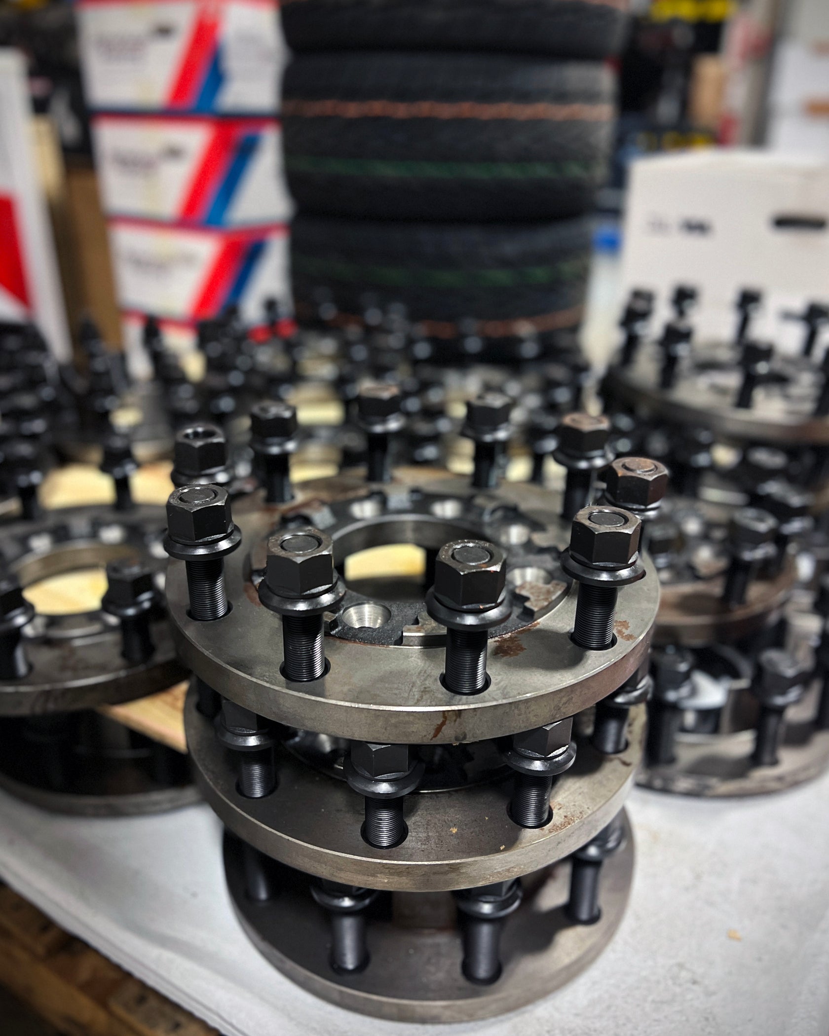 8-to-10 Lug Steel Dually Wheel Adapters — Dually Wheels Canada