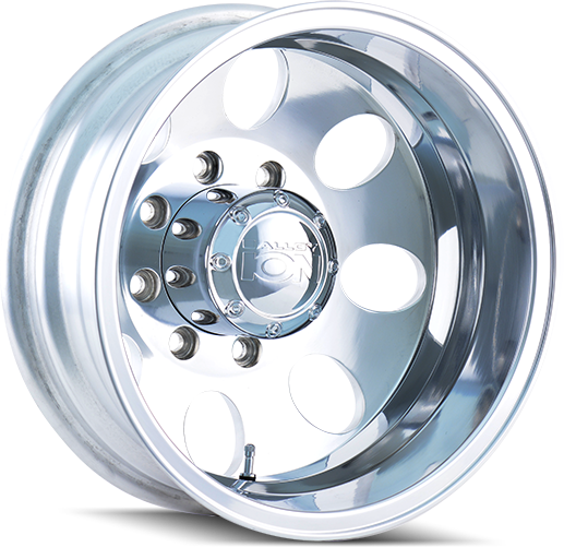 16" Ion 167 Polished Wheels - Durable & Stylish Dually Rims — Dually ...