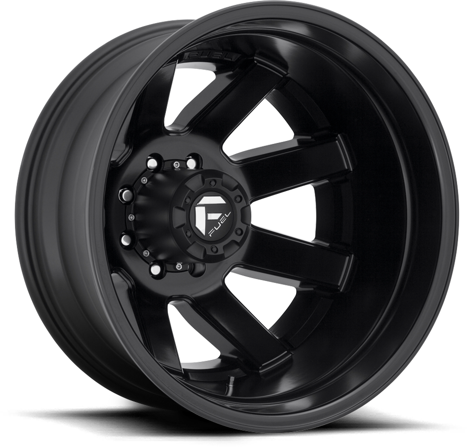 20" Fuel Maverick D436 Matte Black Dually Wheels — Dually Wheels Canada