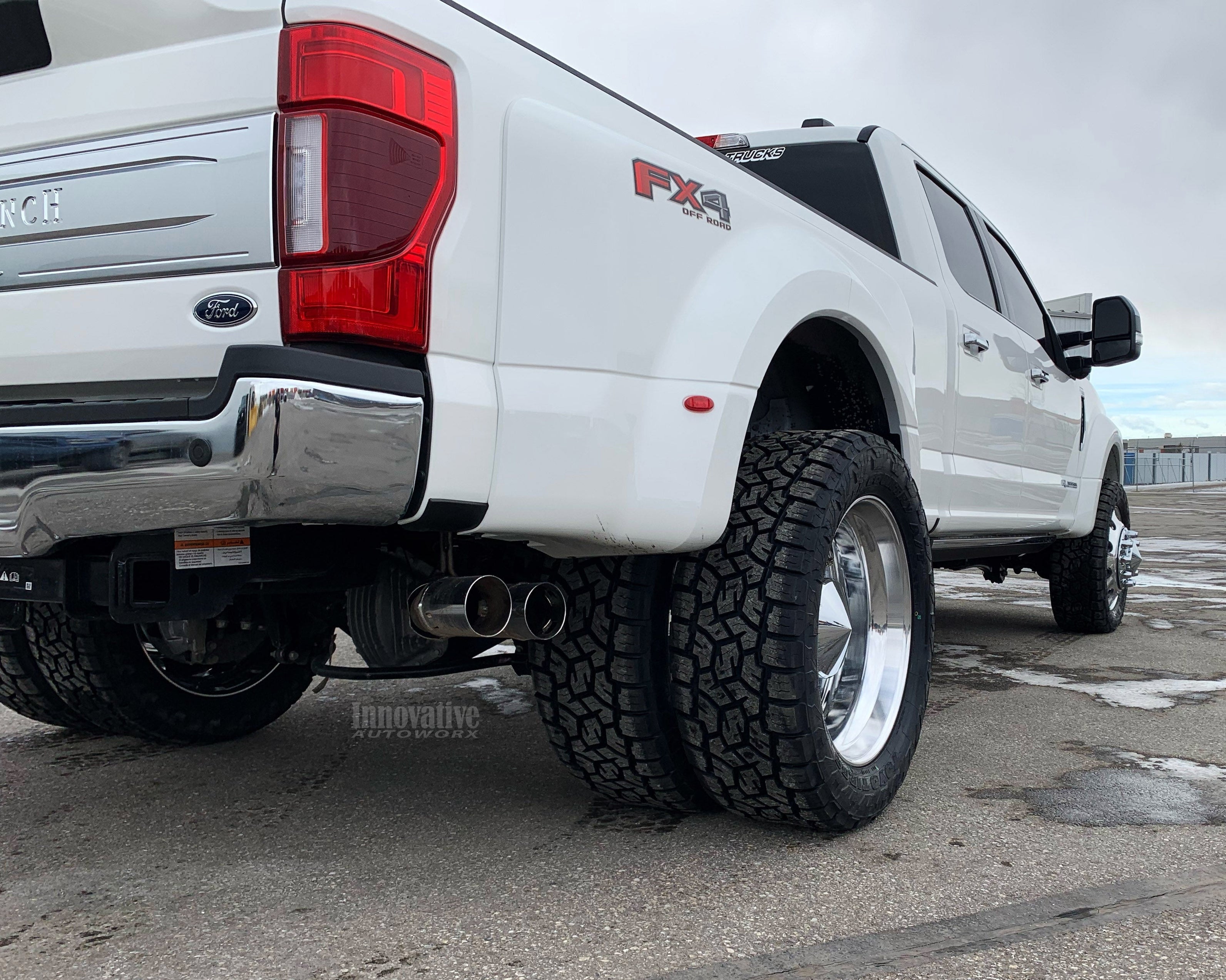 22"/22.5" Alcoa Polished Dually Wheels — Dually Wheels Canada