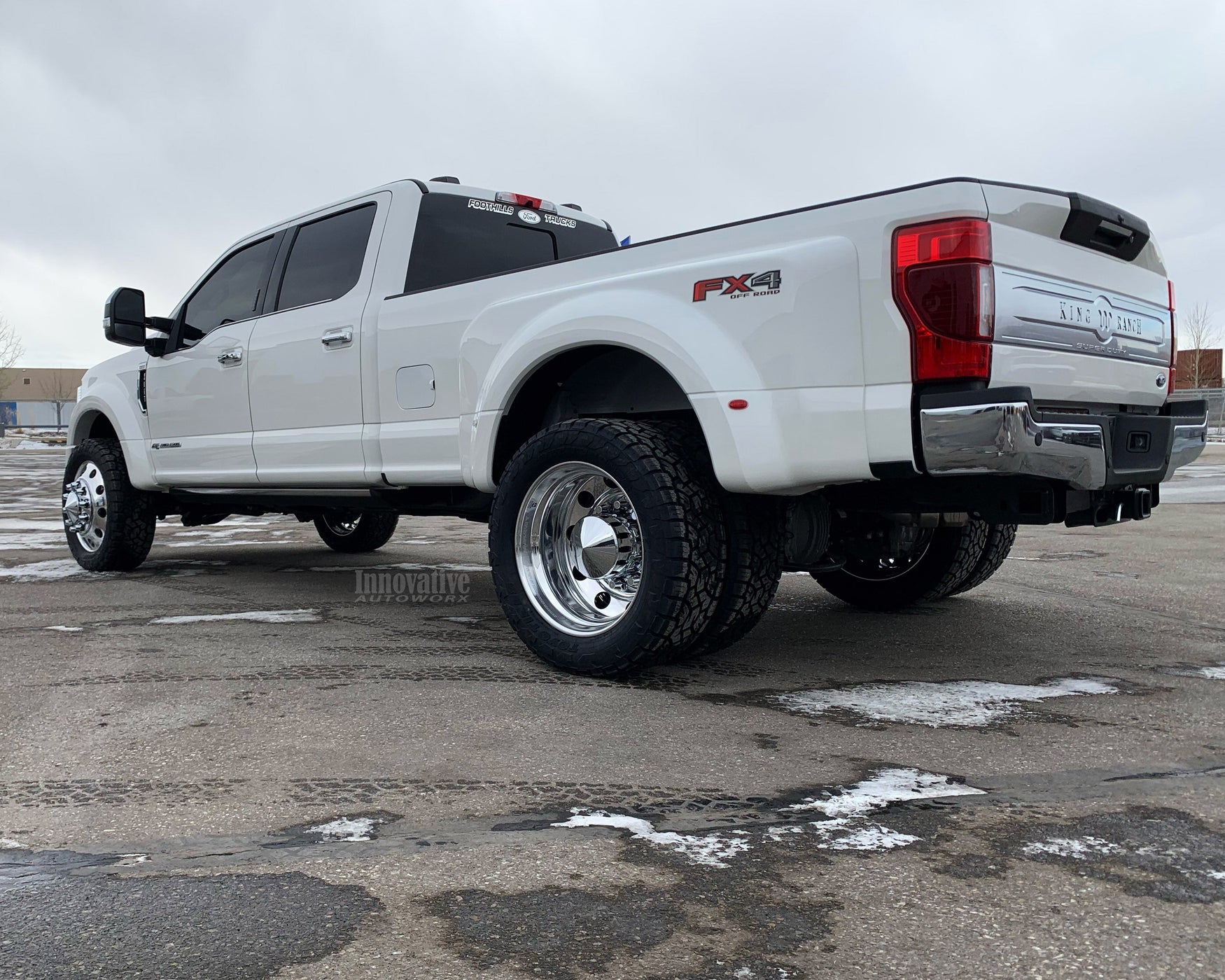 22"/22.5" Alcoa Polished Dually Wheels — Dually Wheels Canada